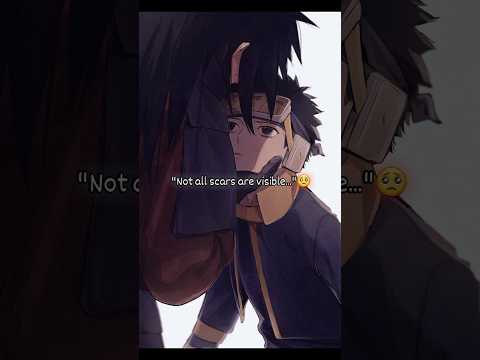 Best quote on obito's life🥺 #Obito #life #obitorin #love #naruto #shippuden ❤️🩹 | don't miss anime.