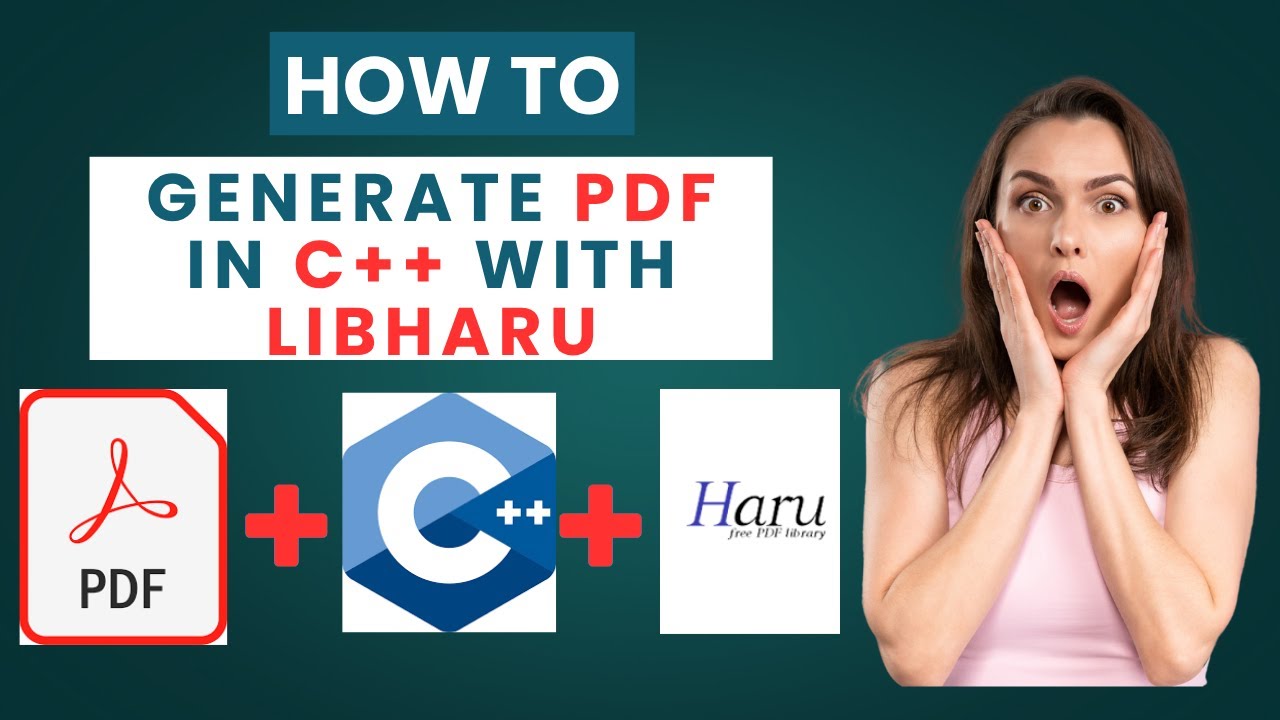 Generate Stunning PDFs in C++ with LibHaru and MinGW (g++)🔥  Complete Step by Step Tutorial