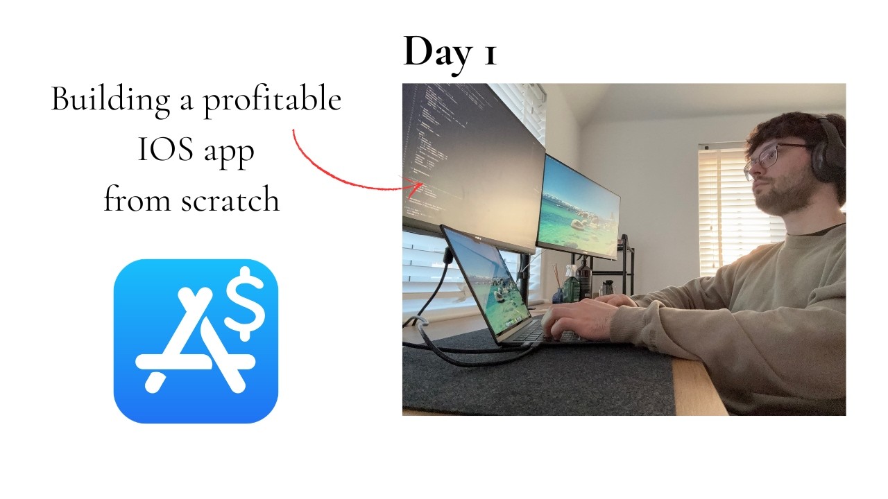Building a profitable IOS app in 2 weeks EP1 (from scratch full uncut process)