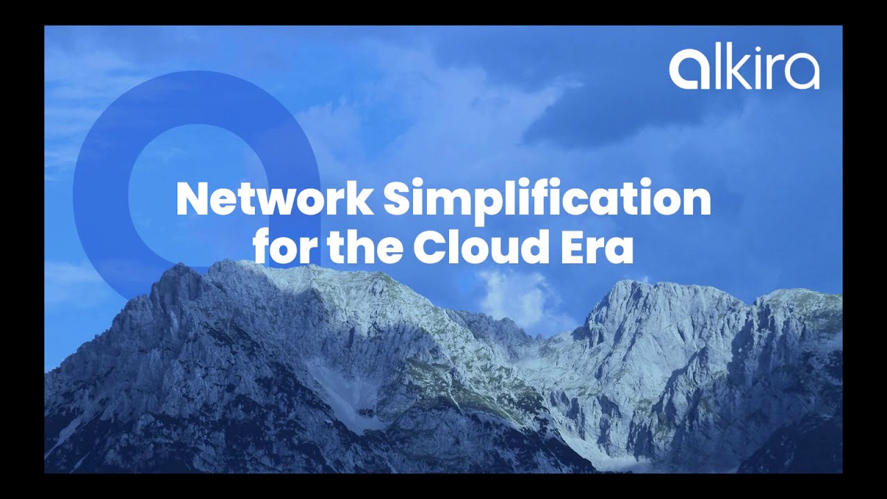 Network Simplification for the Cloud Era