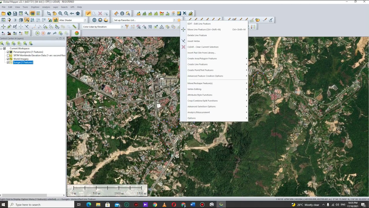 Tutorial Flood Map Global mapper