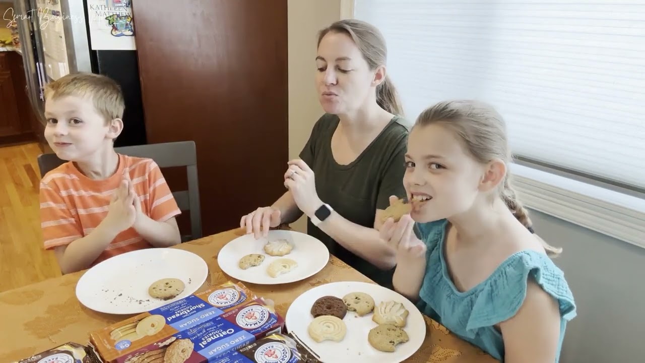 Do They Taste Sugar Free? Taste Tasting Cookies by Voortman