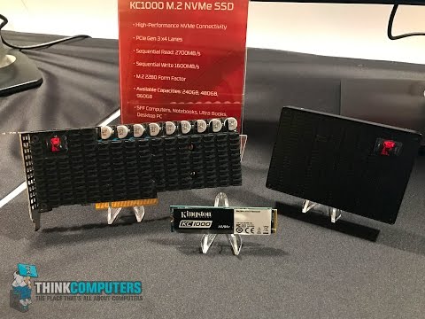 Kingston's New NVMe Solid State Drives