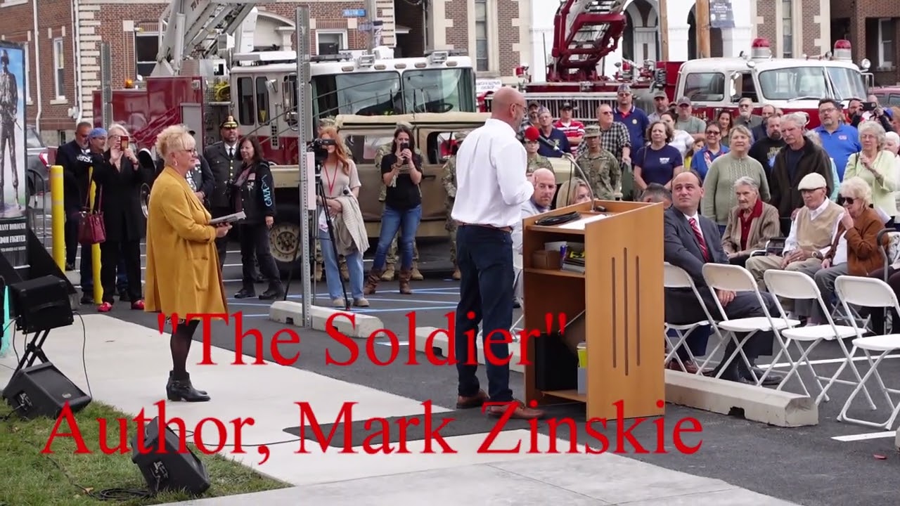 Freedom Fighter Veteran's Memorial Park Dedication, Olyphant, PA.