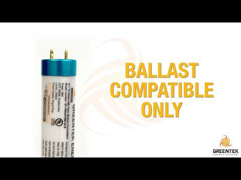 LED Tube Light - 18W - UL Type A - Plug N Play - Greentek Energy Systems