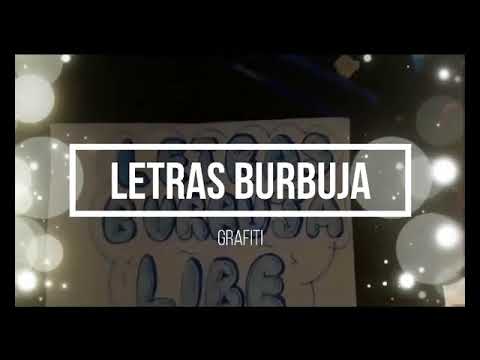 Letra Burbuja grafiti