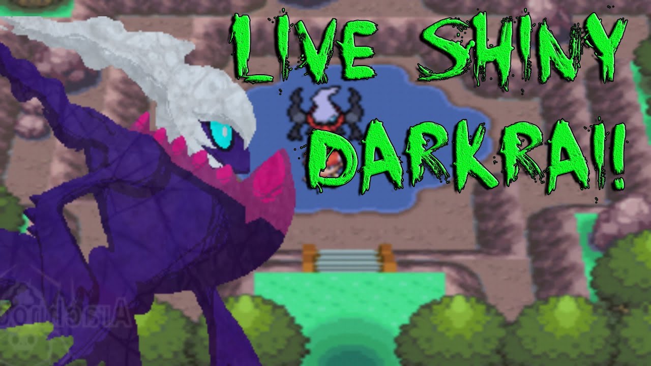 [ LIVE! ] Shiny Darkrai after 16,884 Soft Resets!