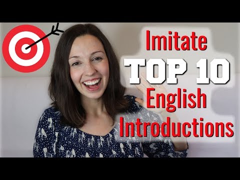 How to Pronounce TOP 10 English Introductions