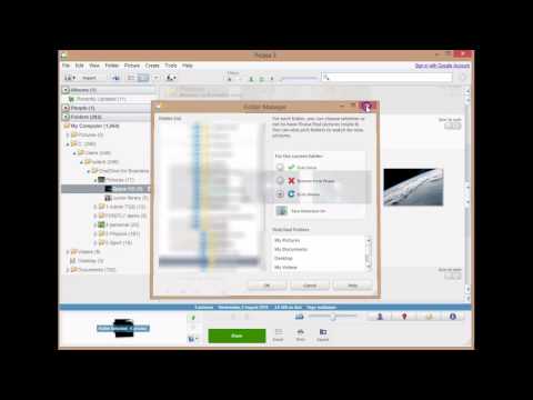 Resize multiple images using Google Picasa (free software)