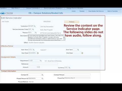 DRAFT Basic Student Records (BSR) Training - CSUSB