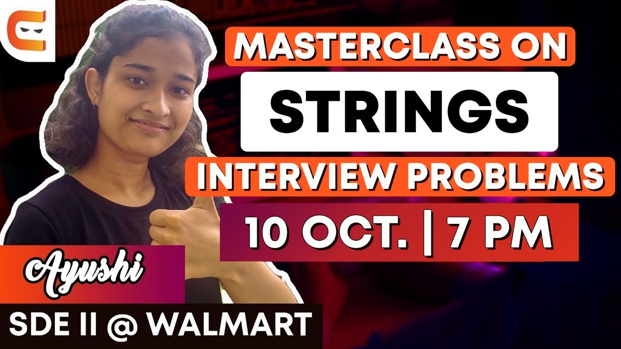 Masterclass on String Problems