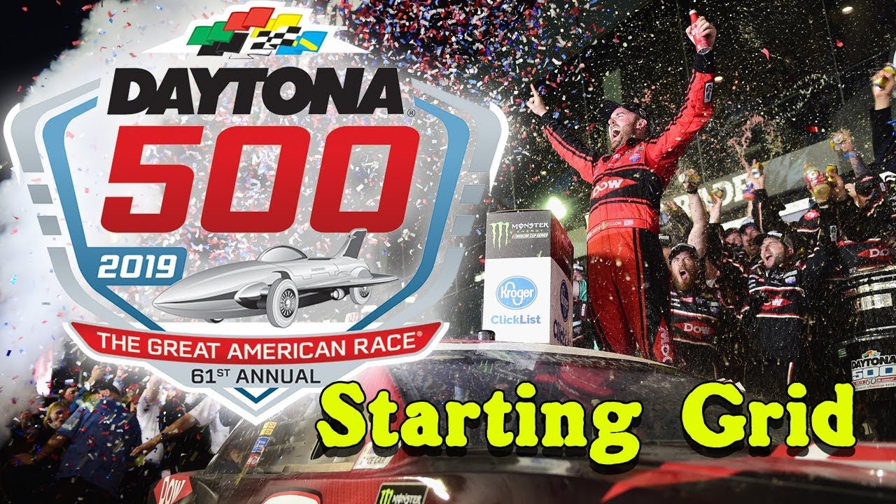 2019 Daytona 500 Starting Grid (BSGN)