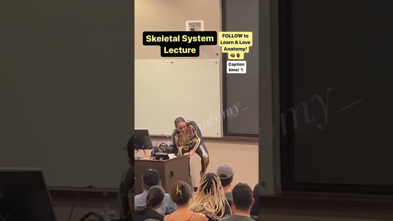 Study the human body’s bones by seeing them in action! #wittyanatomy #drbenaduce #drbenaduceexplains