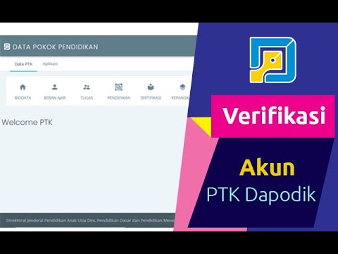 Cara verifikasi Akun PTK Dapodikdasmen Sekali Langsung Berhasil