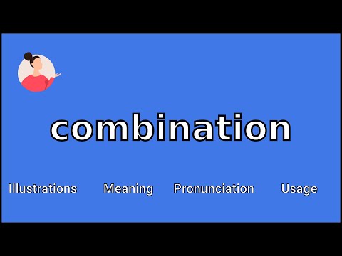 COMBINATION - Meaning and Pronunciation