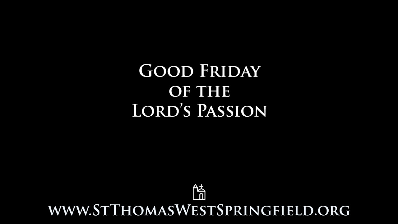 Good Friday of the Lord's Passion, April 3, 2026