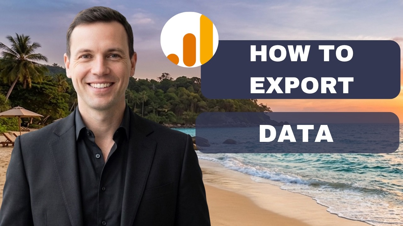 How To Export Google Analytics Data  (full guide 2026)
