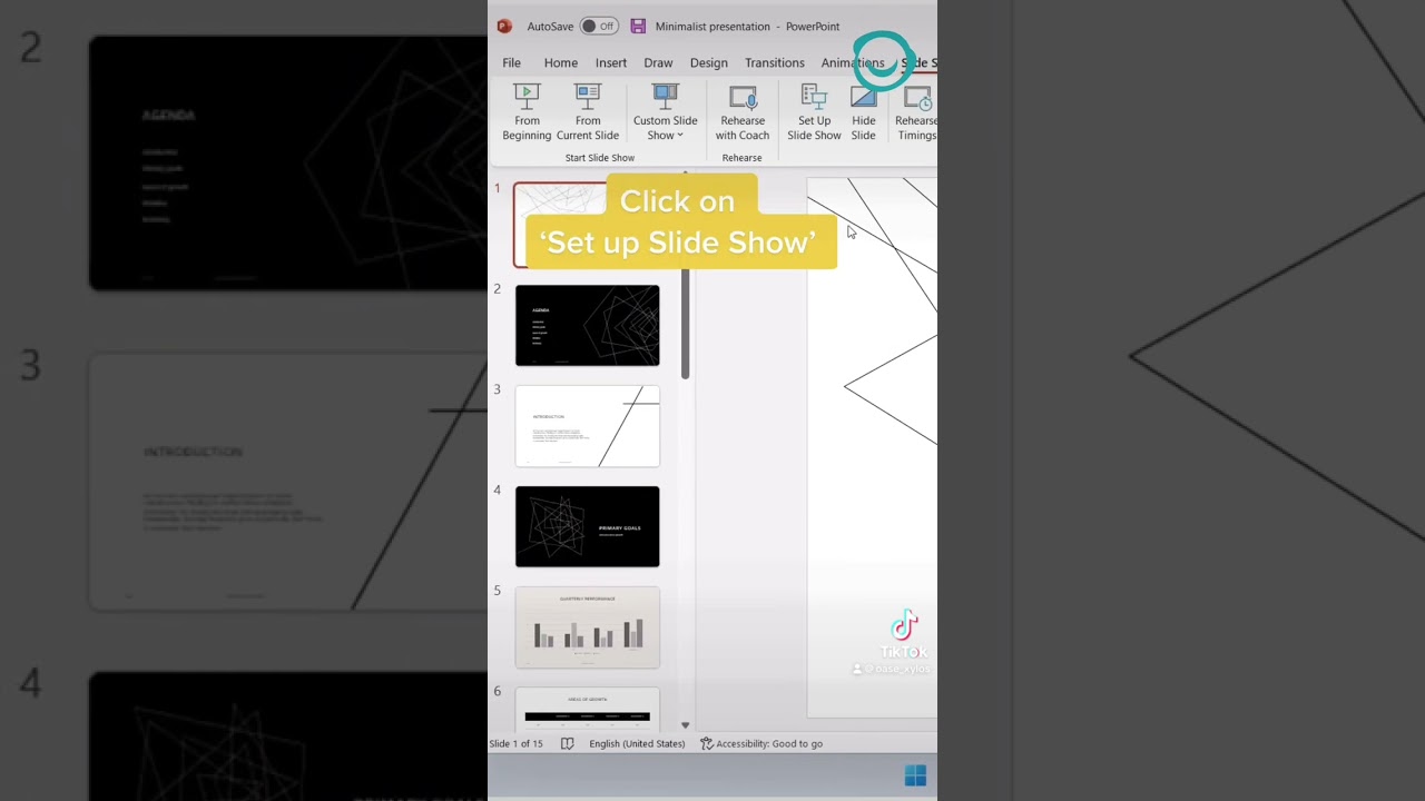 How to loop your presentation in PowerPoint