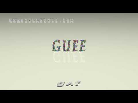 guff - pronunciation + Examples in sentences and phrases
