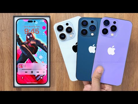 Hands On iPhone 14 Pro Max Model - Apple DID IT! (All Colors)