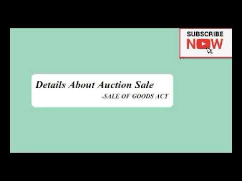 பொருட்களை ஏலம் விடுவது பற்றிய விவரங்கள் || Auction Sale || TAMIL SATTAM || தமிழ் சட்டம்