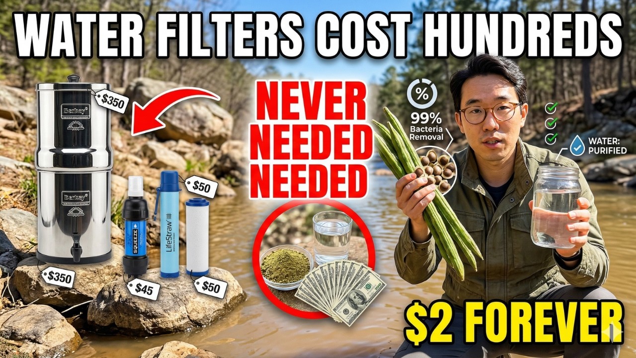 Moringa Oleifera Purifies Water Better Than $200 Filters — EPA Never Certified It, Here’s Why