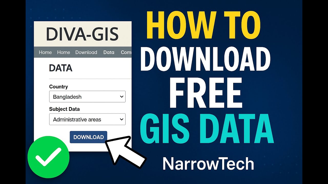Download Administrative & Climate Data FREE from DIVA-GIS (Step-by-Step Guide)
