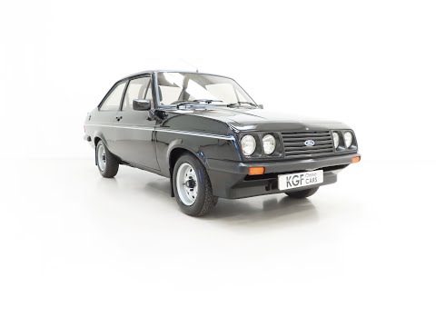 An Incredible Ford Escort Mk2 RS2000 Custom with Only 17,291 Miles - SOLD!