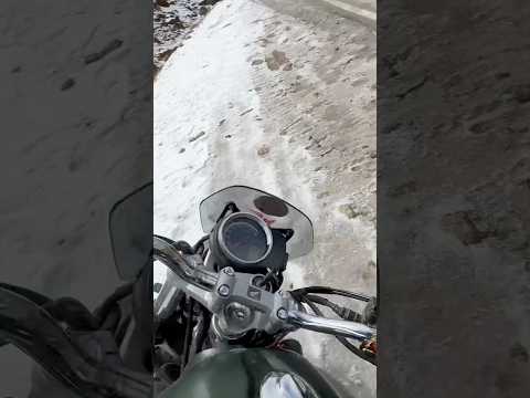 Bike fell down near Natu la pass