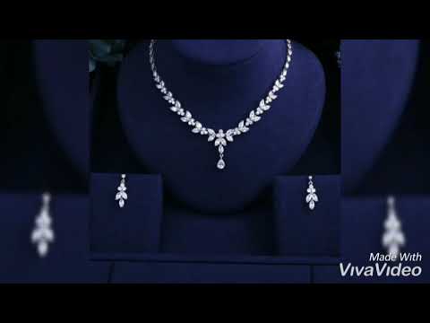 Top 10 latest and traditional design Platinum necklaces