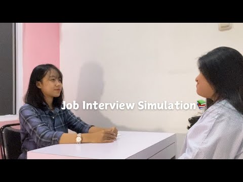 Job Interview Simulation Video Bahasa Inggris Terapan Psychology Study Program UMBY
