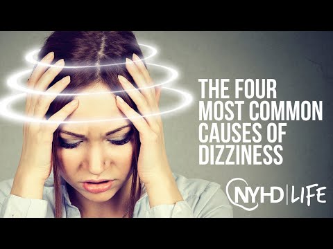 The Four Most Common Causes Of Dizziness?