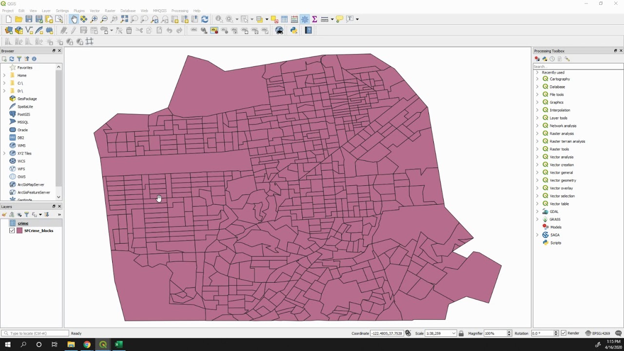 Making choropleth maps using QGIS