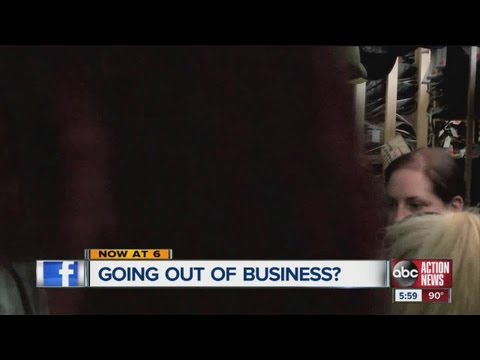 Army Surplus store questioned over going out of business sale