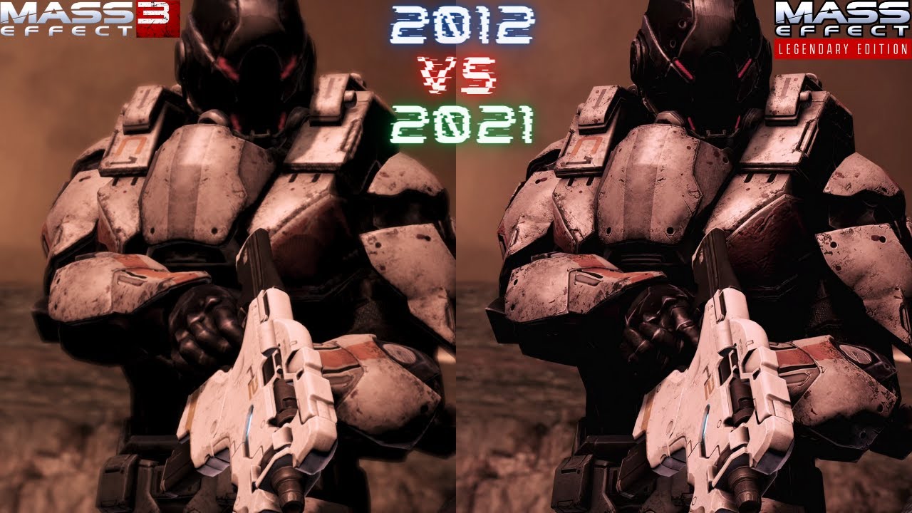 Mass Effect 3 Graphics Comparison | Original vs Legendary Edition [4K]