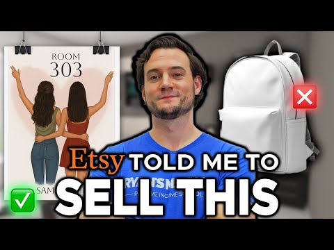 $1,500/Month Selling Wall Art? (Etsy Print On Demand Tutorial)