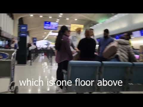 Locating EWR Newark airport Departures of all terminals - Part Two
