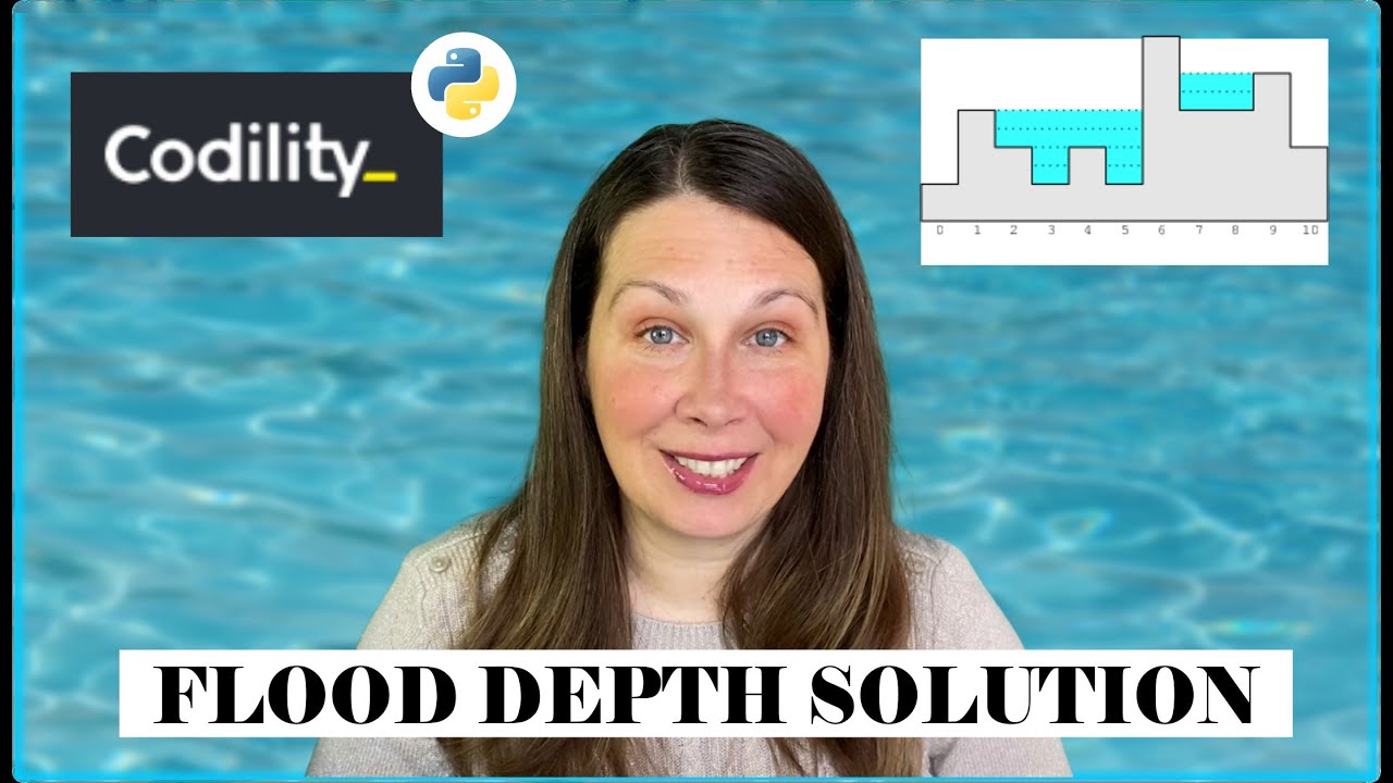 Flood Depth Codility Exercise Test Solution Explained - Full Tutorial Explanation - in Python!