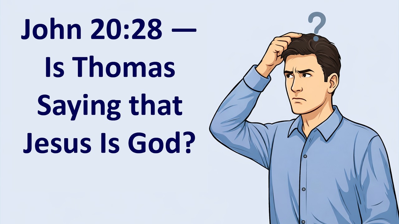 Does John 20:28 Really Prove Jesus Is God?