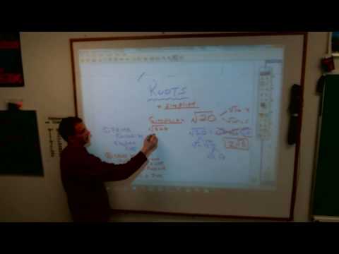 7 Simplifying square roots 74