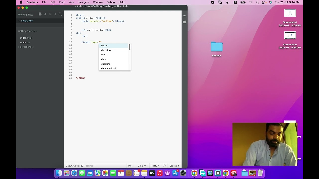 Basic Radio Button Make On HTML-CSS With Source Coding