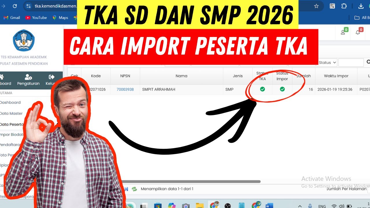 HOW TO IMPORT TKA PARTICIPANT DATA | LATEST - TKA 2026