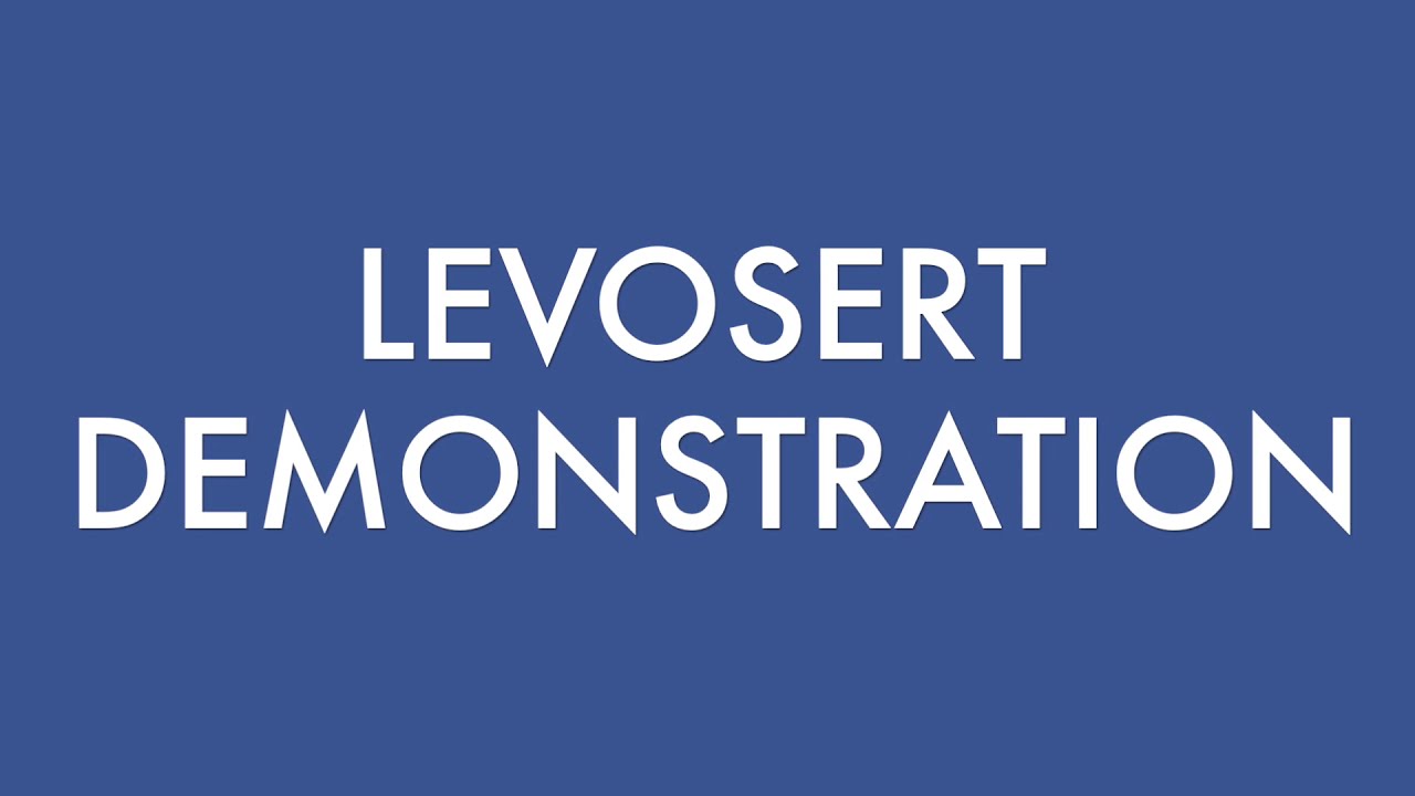 Levosert Insertion Demo