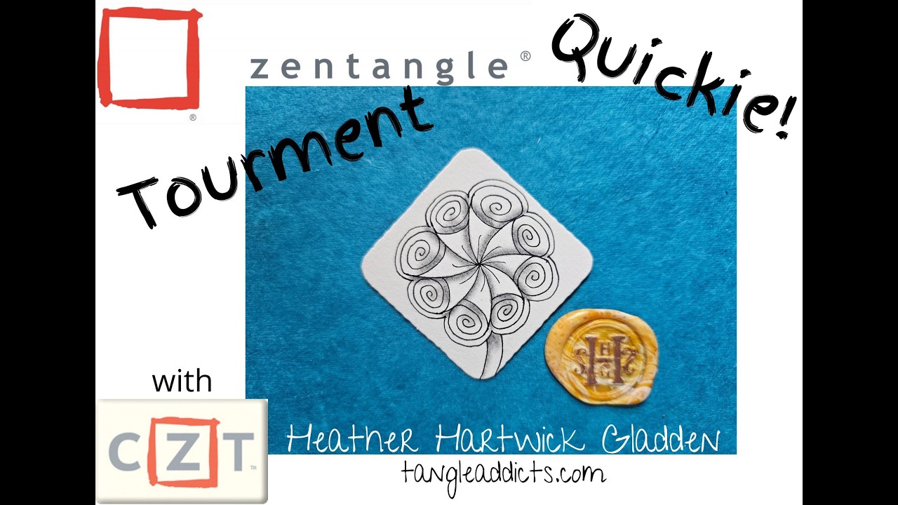 Tourment | Zentangle® Quickie
