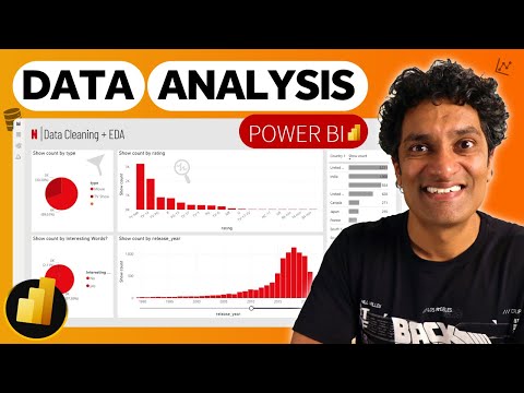 End to End Data Analysis Project with Power BI - Netflix Example 📺