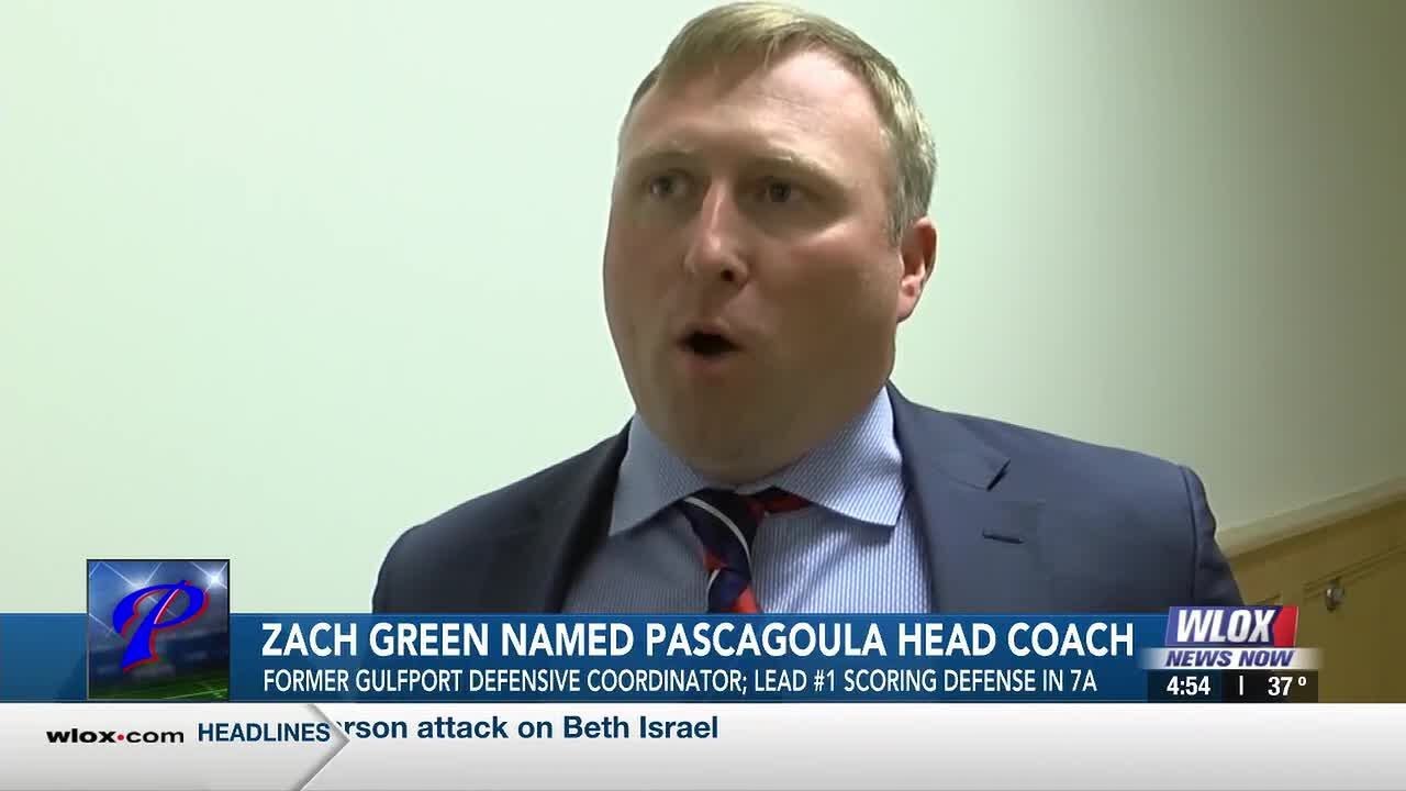 Zach Green named head football coach at Pascagoula