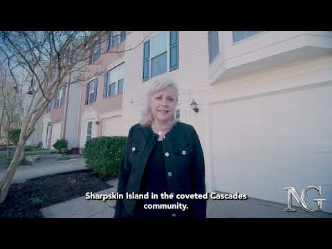 47458 Sharpskin Island Square Sterling, VA 20165 | Luxury Townhome Tour | Cascades Community