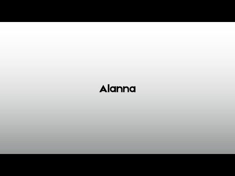How to pronounce Alanna