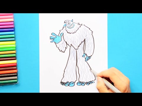 How to Draw Migo from Smallfoot – I'm Youtuber – Follow my videos to ...
