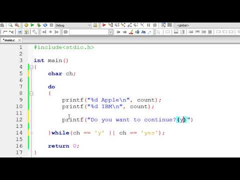 do-while Loop In C Programming Language